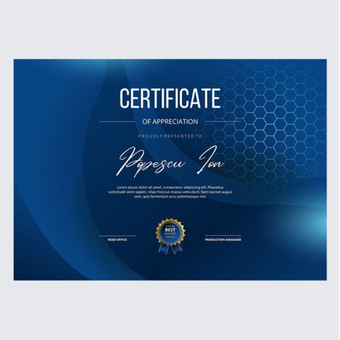 Diplome personalizate A4 luxury model 3 - Restaurare Retusare Printuri ...